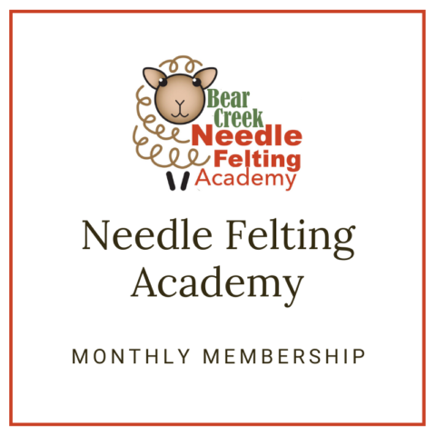 Fox Needle Felting Kit - Bear Creek Felting