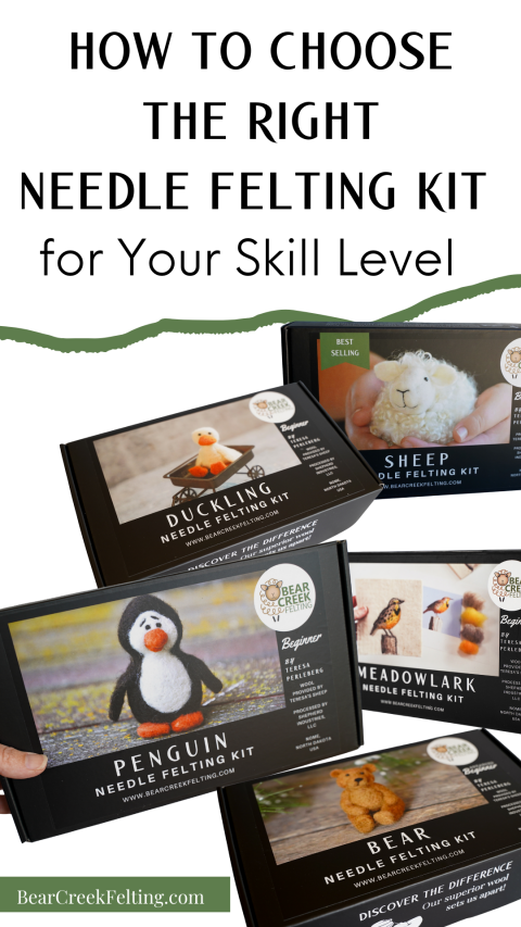 how to choose the right needle felting kit for your skill level